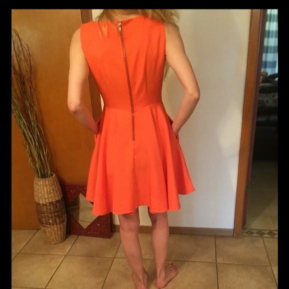 Double Zero | Dresses | Super Cute And Flowy Tangerine Colored Dress ...